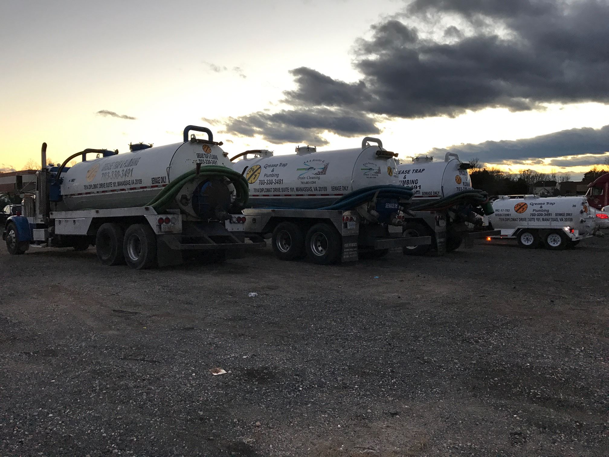 Our Fleet & Work | Plumbing Services in Manassas